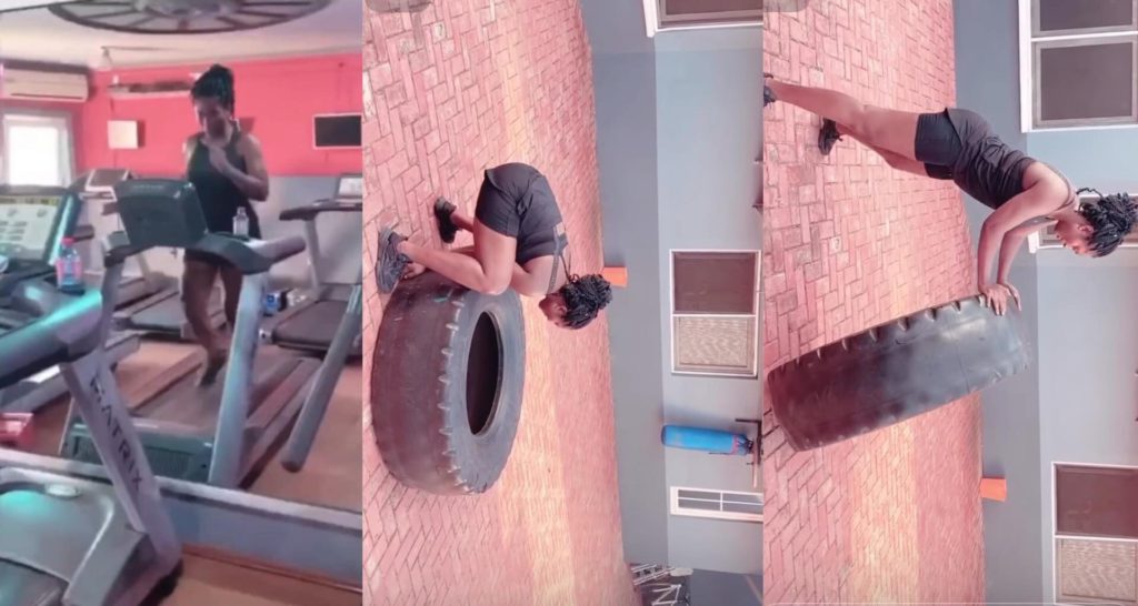 Tracy Sarkcess' new workout video causes stir - Adomonline.com