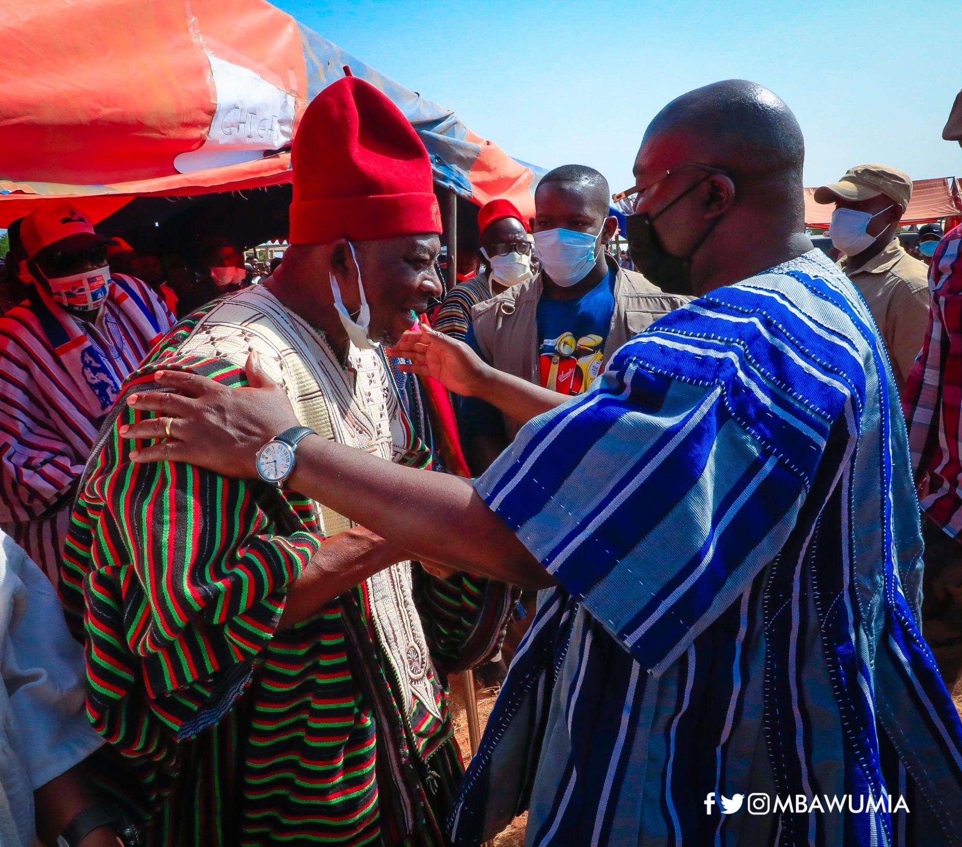 Bawumia wins heart of Binduri Chief - Adomonline.com