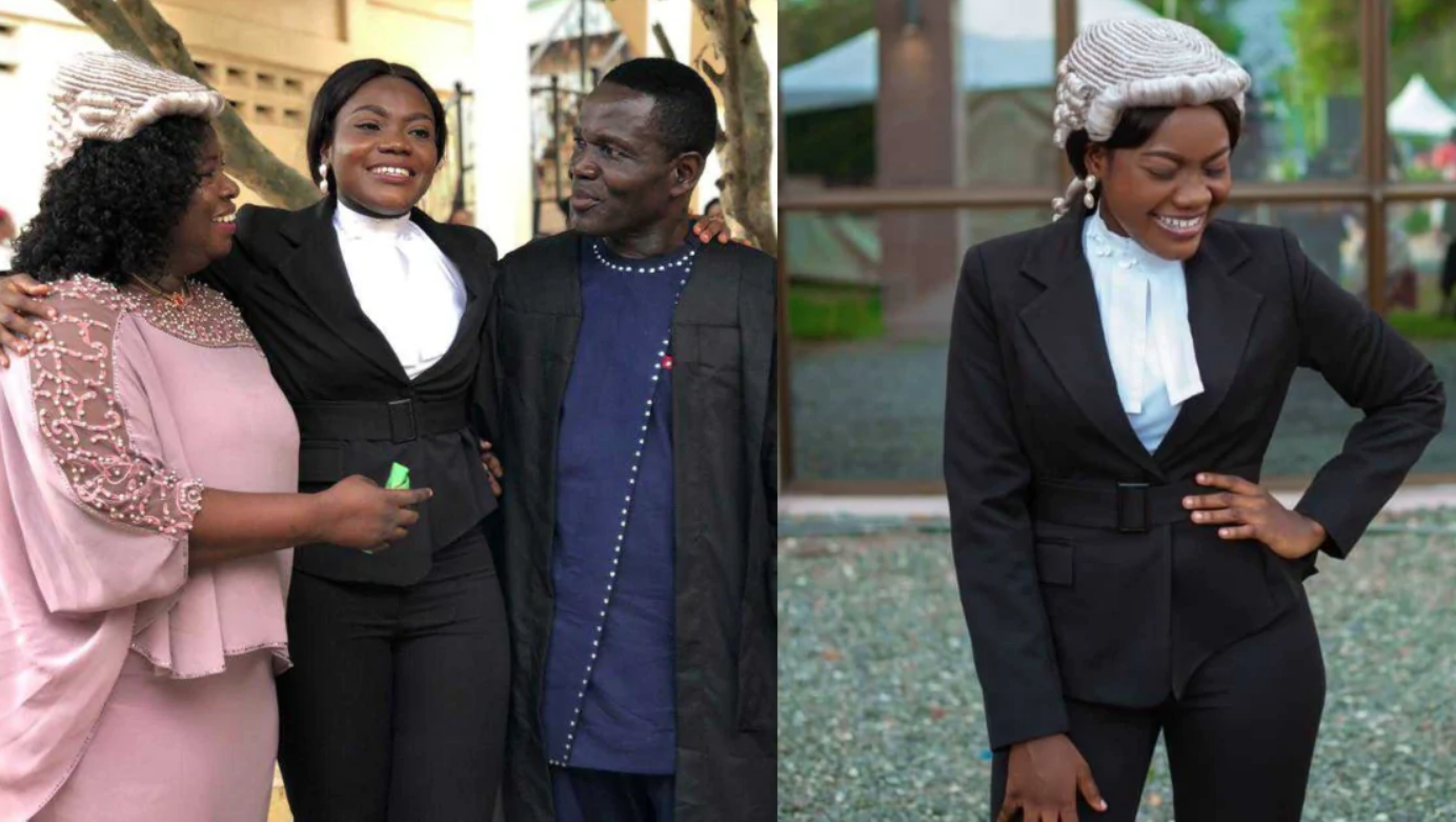 Gospel musician Mama Esther's daughter turns lawyer at 24 - Adomonline.com