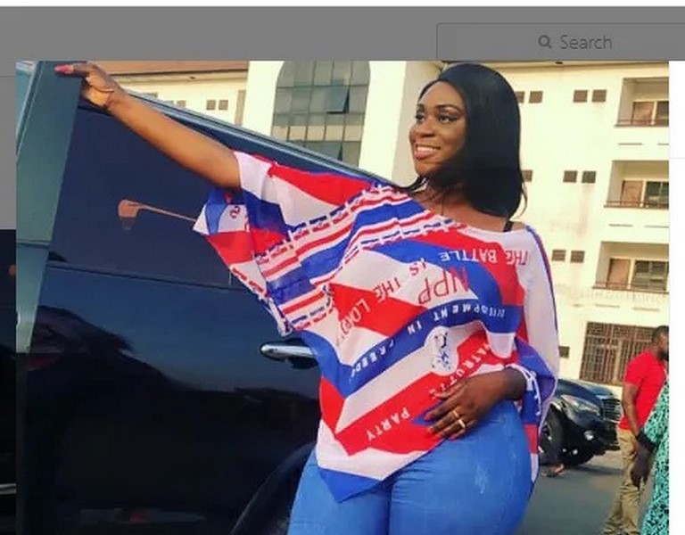 Political thugs allegedly vandalize actress Bibi Bright's car