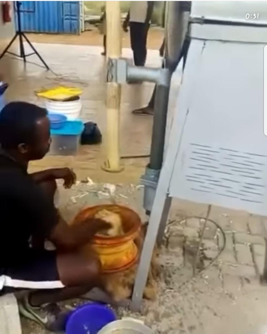 New fufu pounding machine breaks internet in Ghana [Video] - Adomonline.com