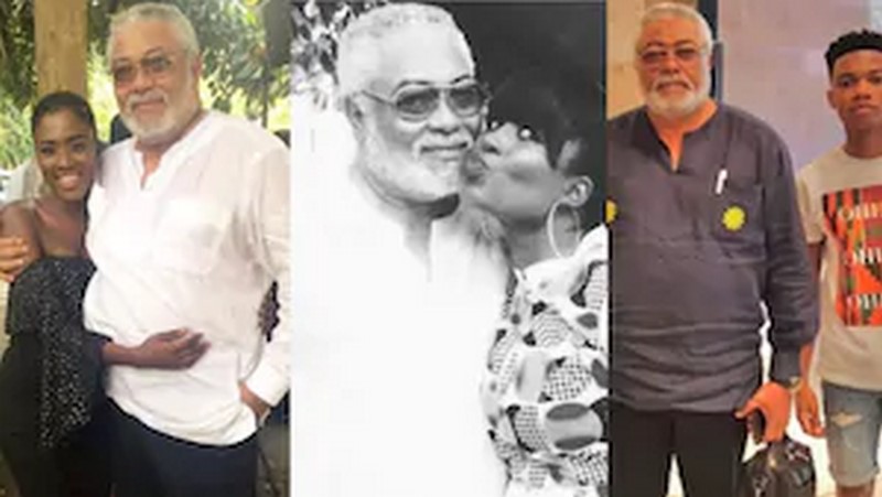 10 photos of Rawlings with Ghana's top celebrities that show he loved ...