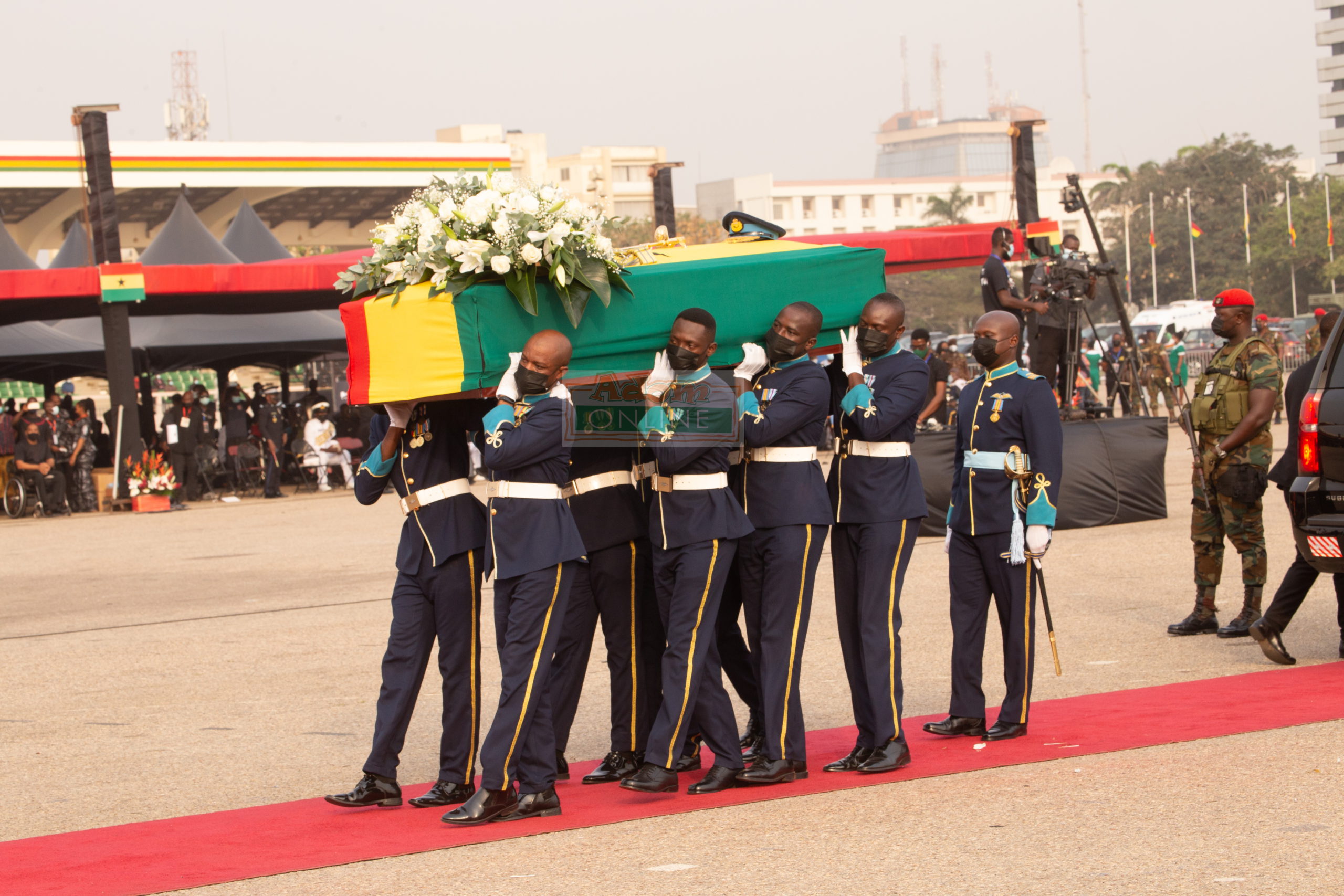 From dust to dust, the final journey of Rawlings (Watch) - Adomonline.com