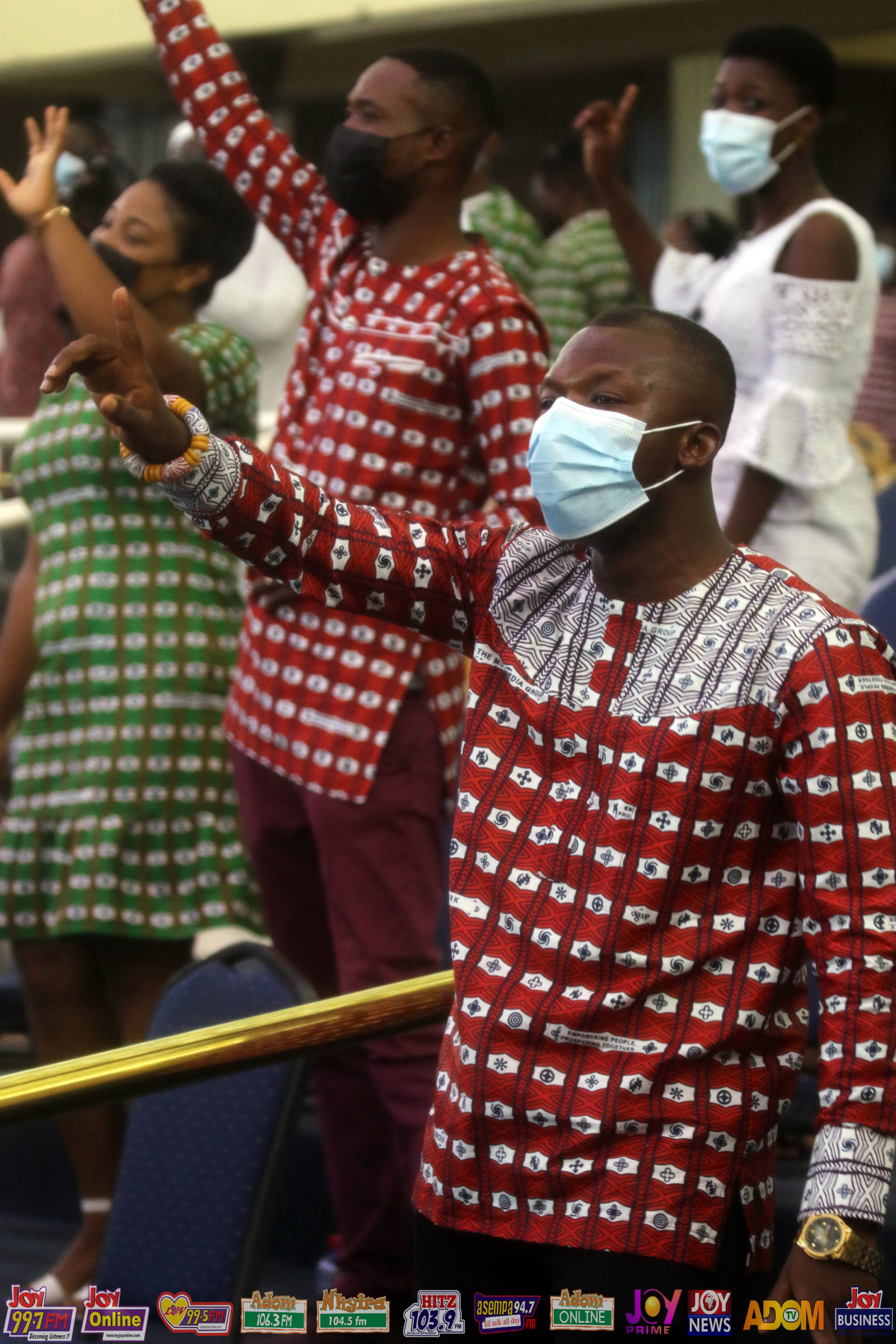 Photos: Multimedia holds Thanksgiving Service to kick-start 2021 ...