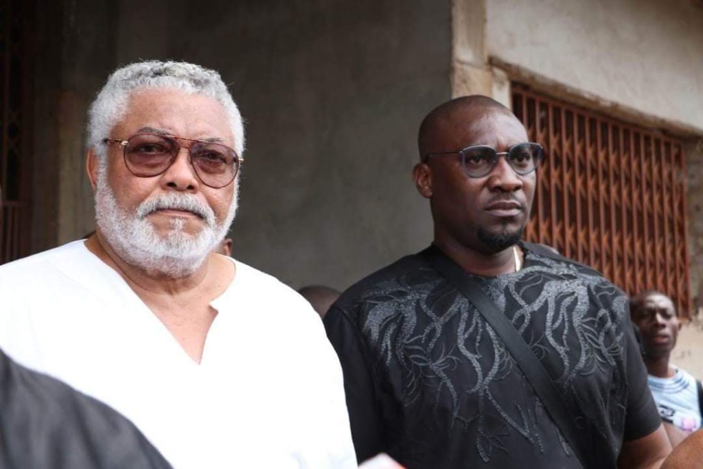 Chief Biney pays last respects to Rawlings - Adomonline.com