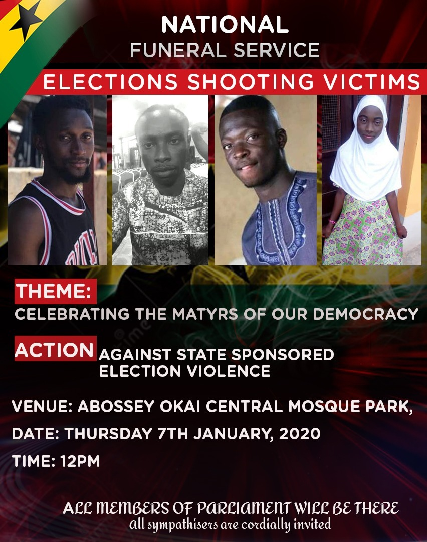 Election 2020: National funeral service for victims slated for Jan 7 ...