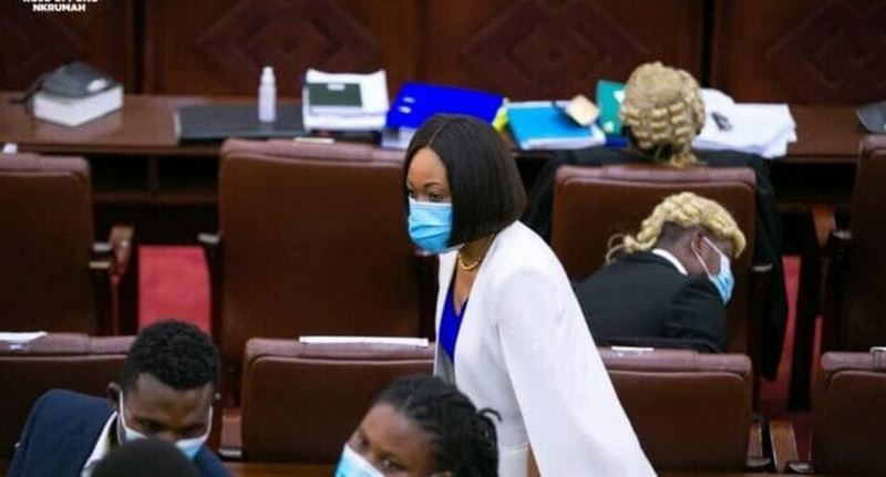 Check out some fashionable attires worn by Jean Mensa at Mahama’s ...