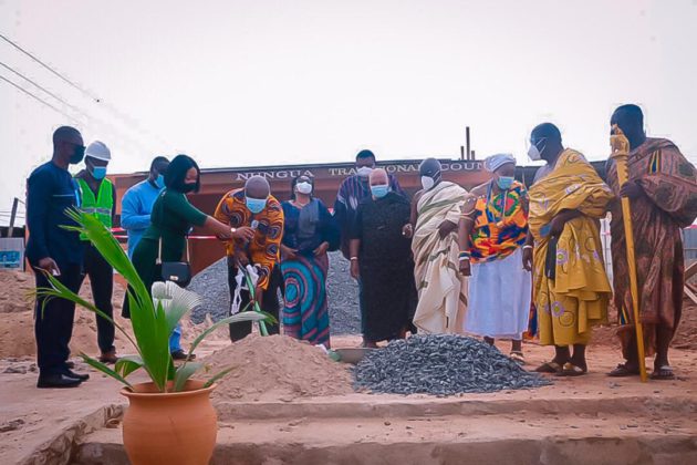 Construction of Nungua Traditional Council edifice begins - Adomonline.com