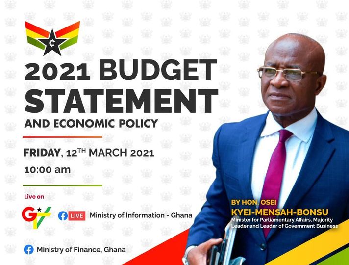 Osei-Kyei Mensa-Bonsu presents 2021 budget - Adomonline.com