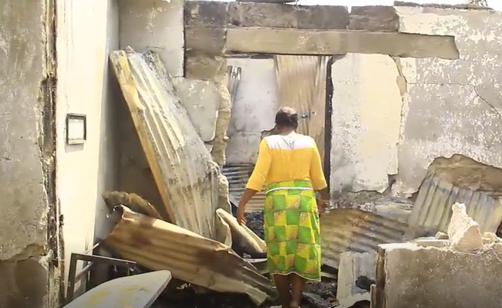 Fire guts down house at Old Tafo [Photos] - Adomonline.com