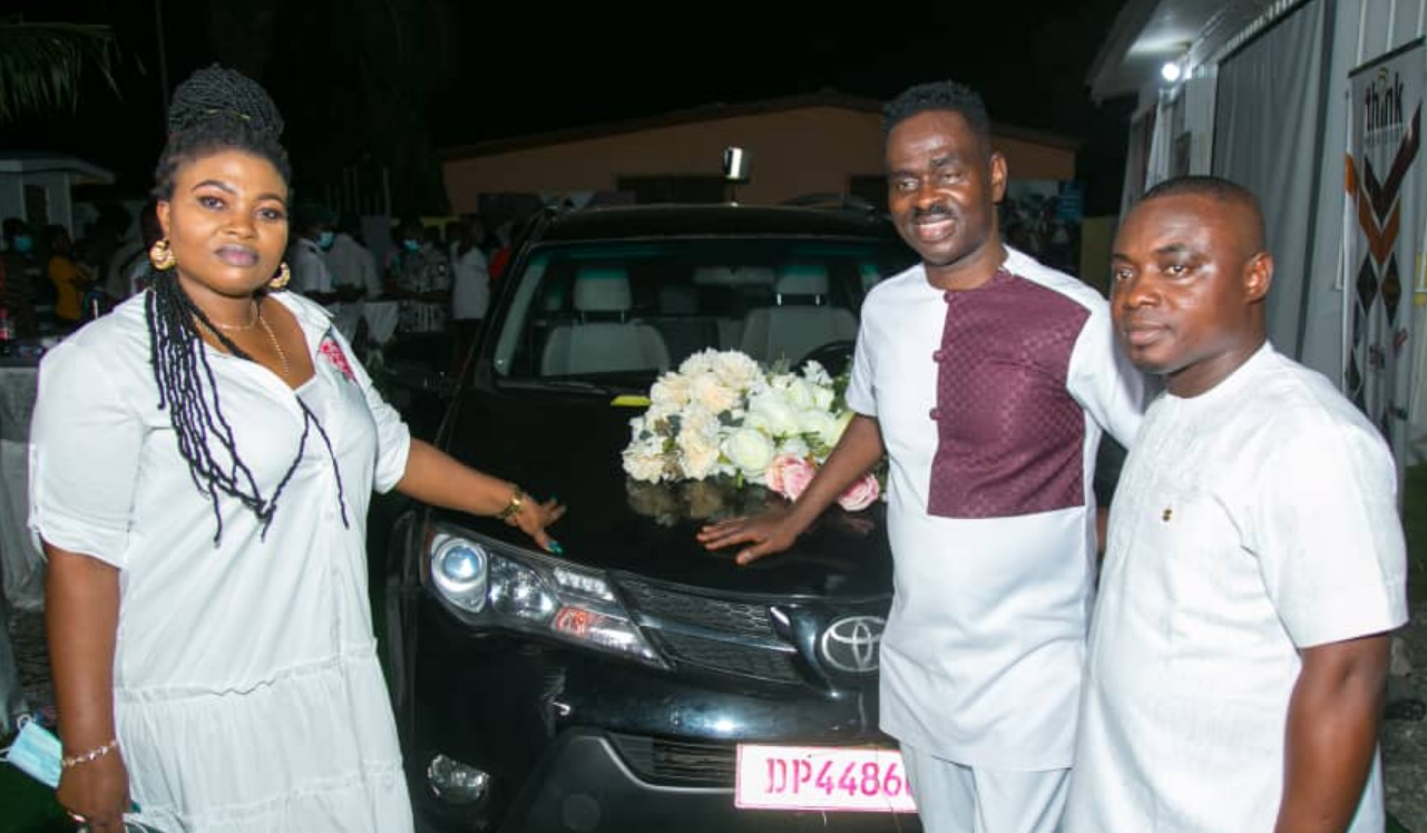 Yaw Sarpong surprised with new car from manager; land from Ayisha Modi ...