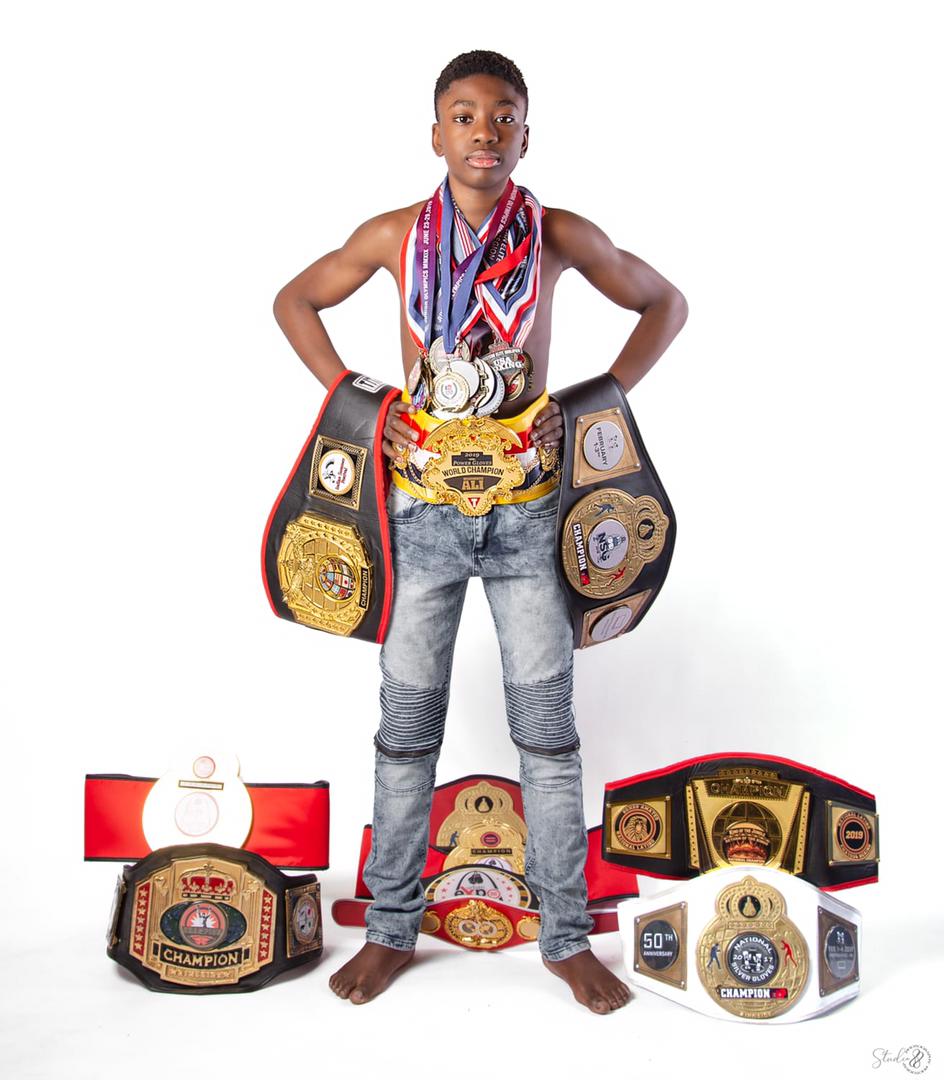 Meet The 13 year old Ghanaian Boxer Who Has Won 13 Titles Photos Meet The 13 year old Ghanaian Boxer Who Has Won 13 Titles Photos
