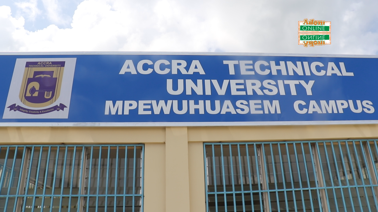 Accra Technical University outdoors new campus at Nsawam [Video ...