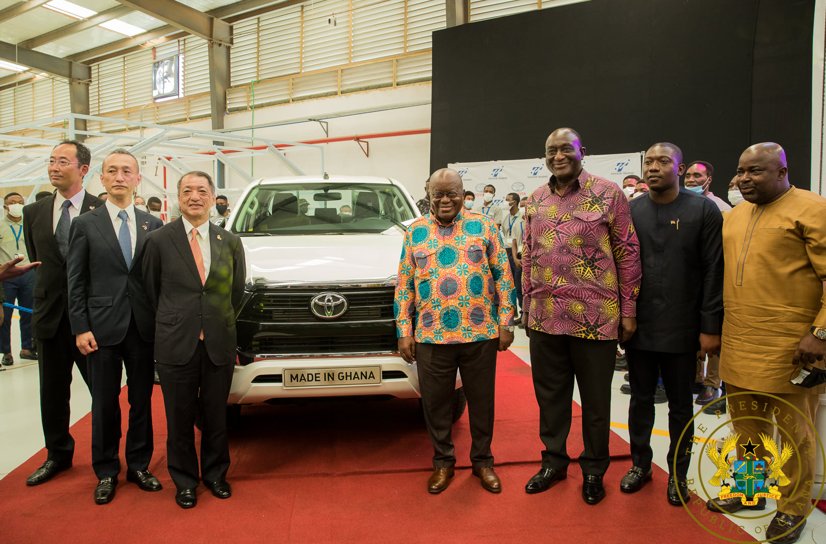 Akufo-Addo commissions Toyota, Suzuki Vehicle Assembly Plant ...