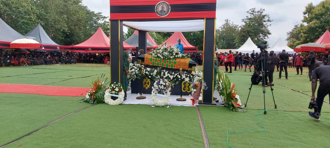 Sir John: Exclusive visuals from funeral grounds - Adomonline.com