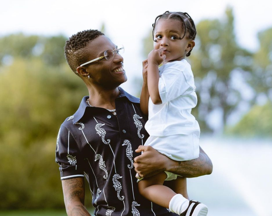 Check out how Wizkid celebrated his son's birthday [Video] - Adomonline.com