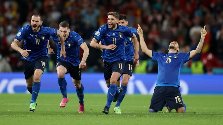 Italy into Euro 2020 final with penalty shootout win over Spain ...