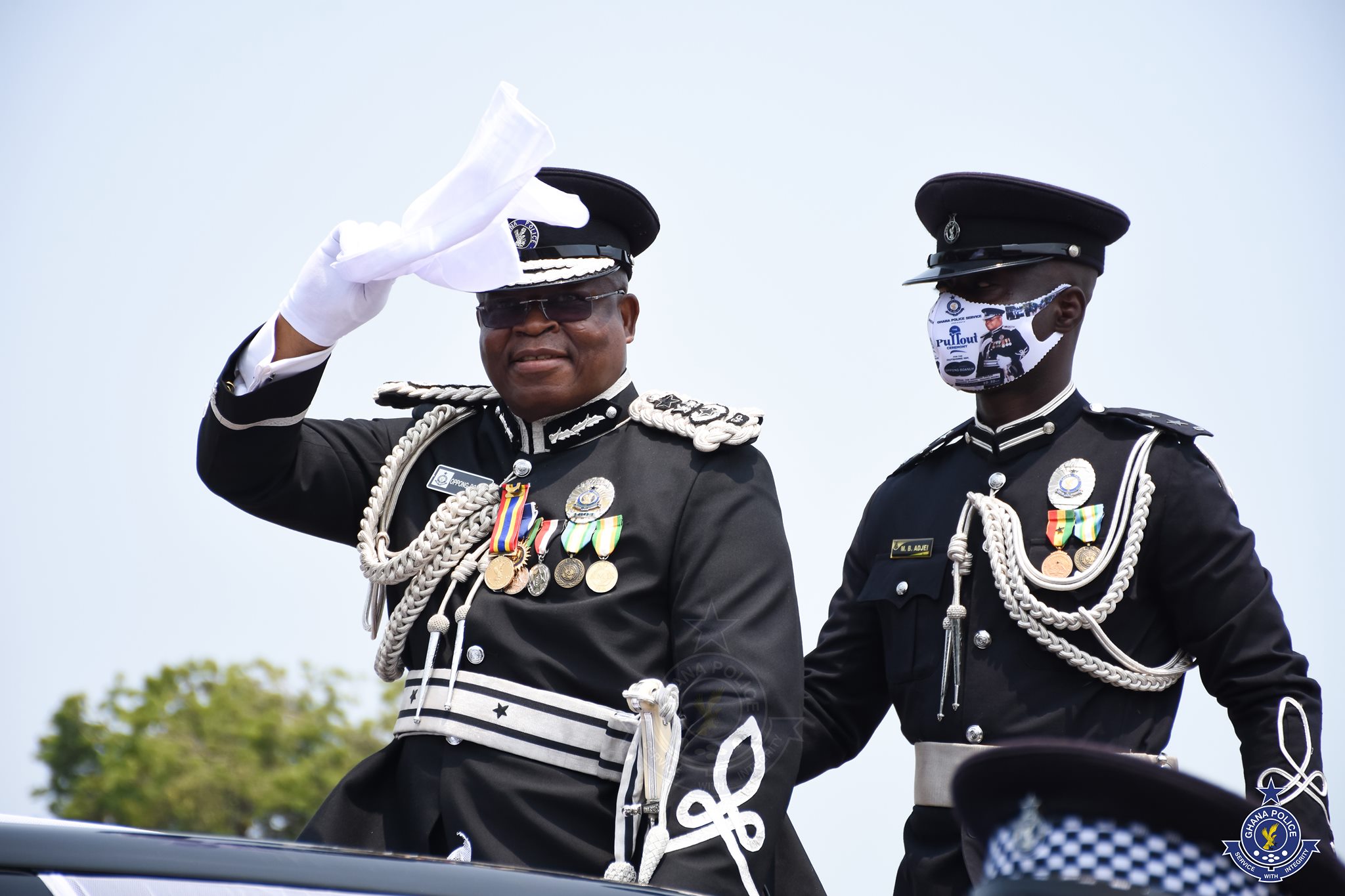 Police Service bids farewell to IGP, James Oppong-Boanuh - Adomonline.com