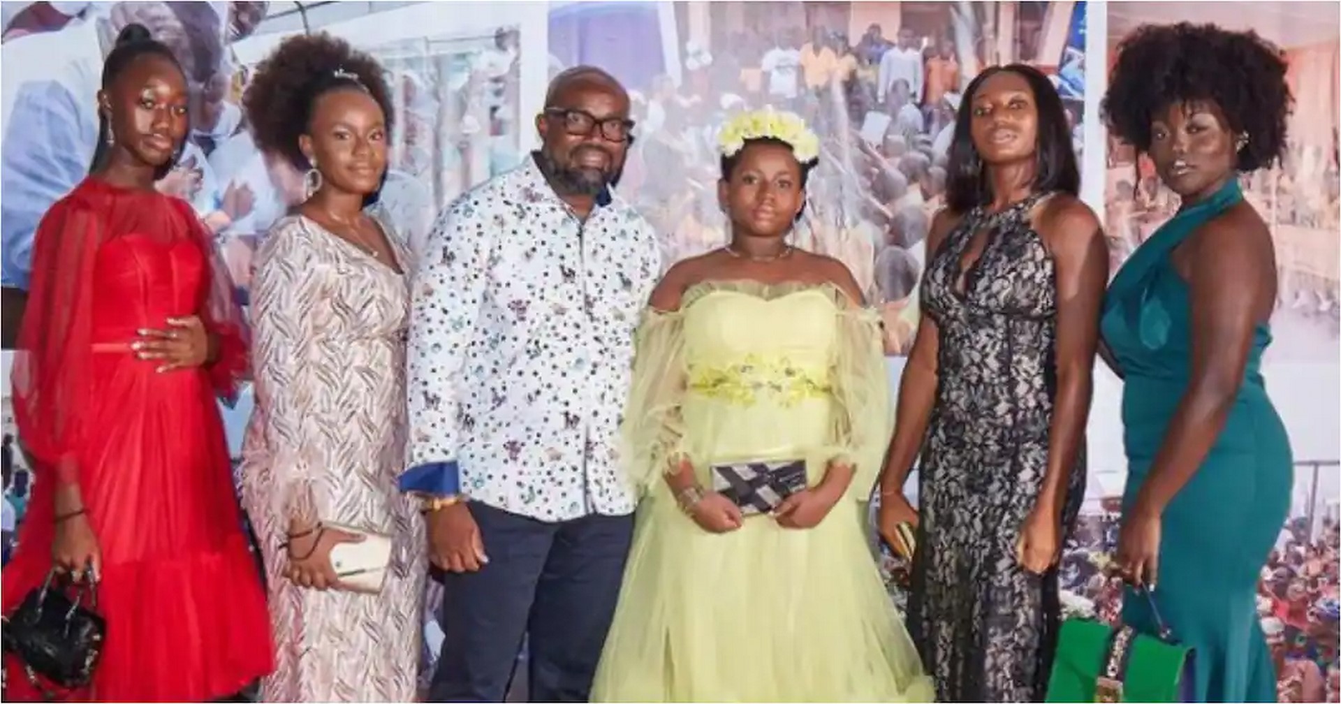 McDan shows off his all-grown daughters [Photo] - Adomonline.com
