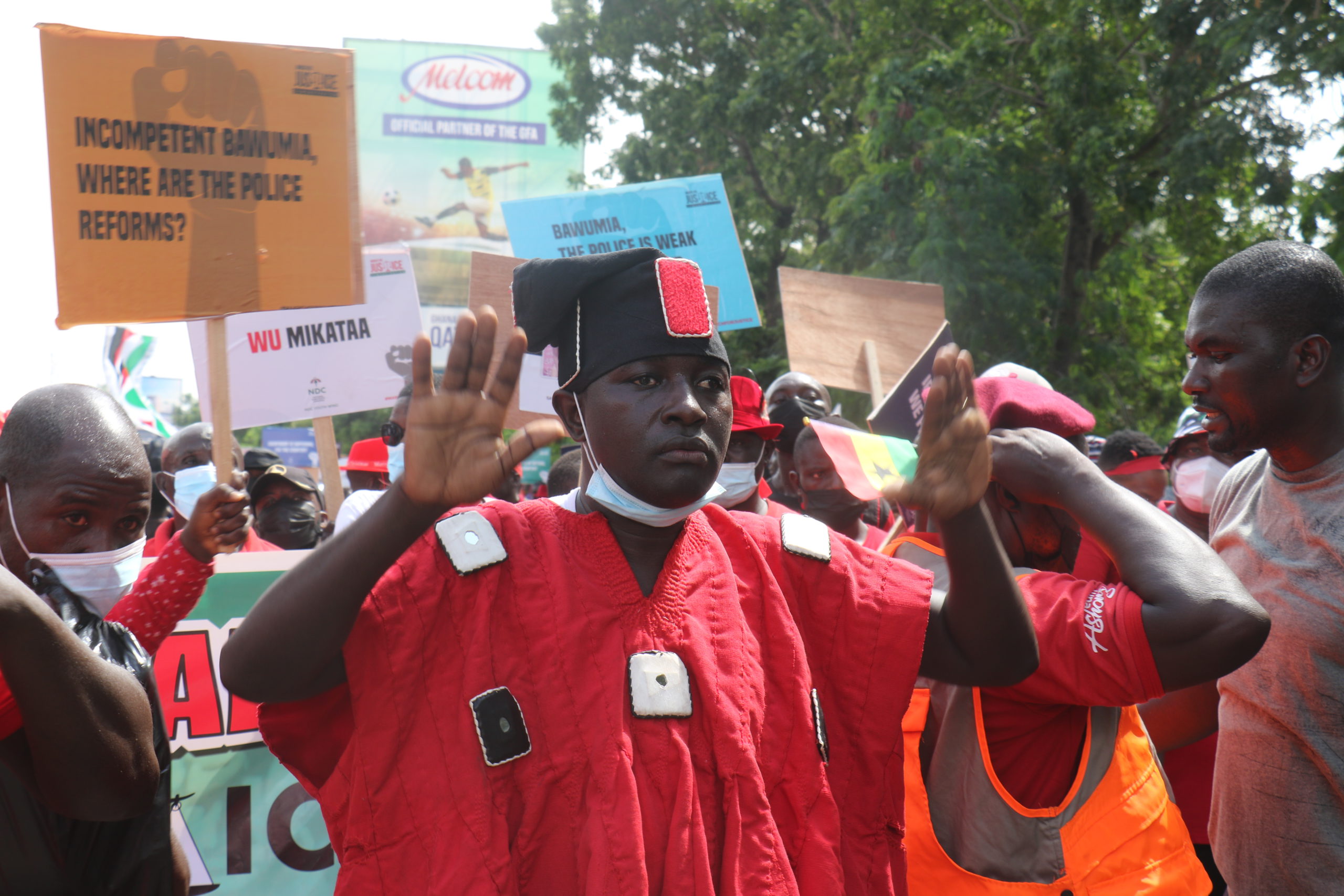NDC's ' March for Justice' demonstration [Photos] - Adomonline.com