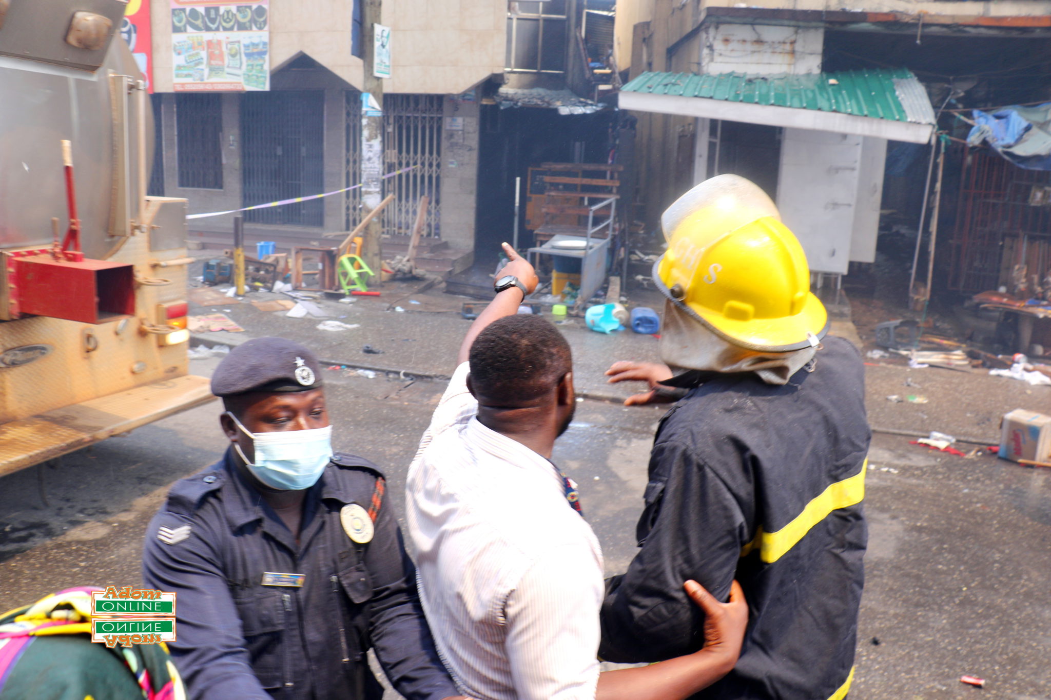 Makola Market fire disaster in pictures - Adomonline.com