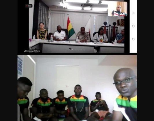 2020 Tokyo Olympics: Ghana’s ambassador to Japan chairs 'Zoom' meeting ...