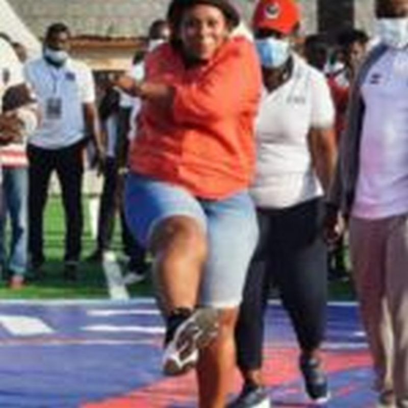 Awutu Senya East: Hawa Koomson commissions new astroturf at Akwele ...