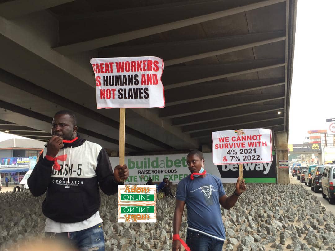 Public Sector demo: Low turnout due to lack of funding - Leader ...