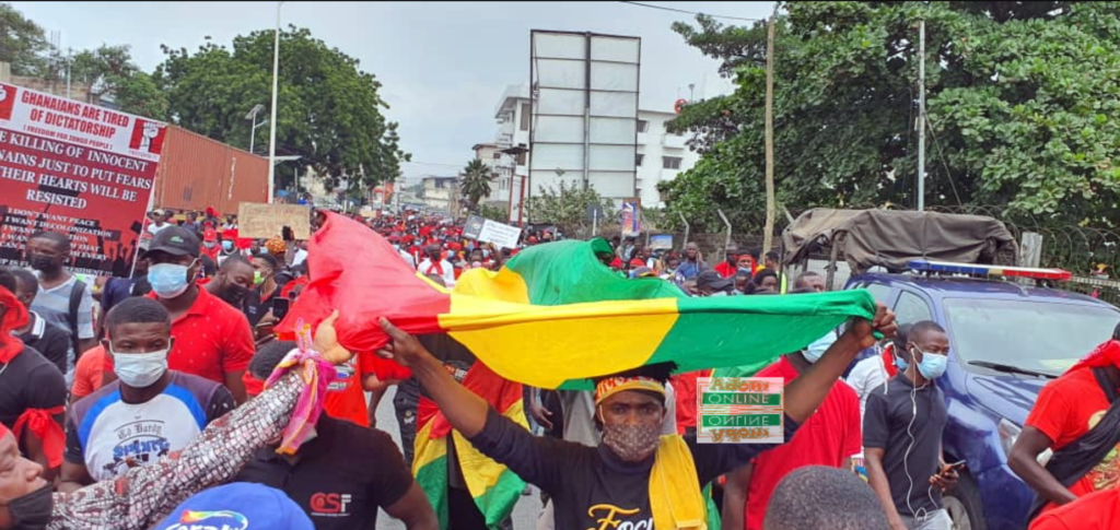 Exclusive photos from the #FixTheCountry demo that had hundreds ...