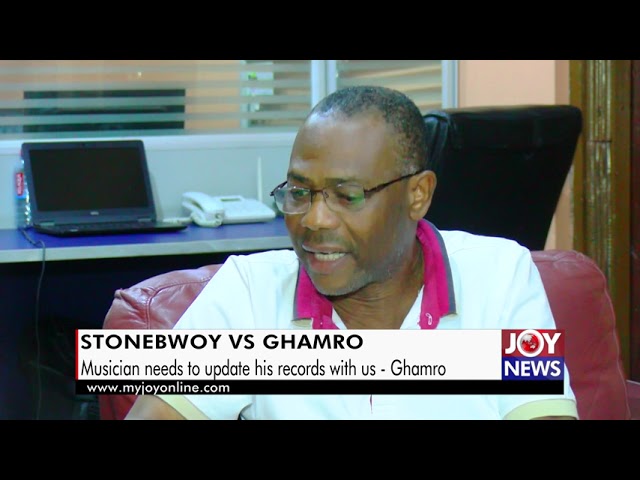 GHAMRO CEO replies Stonebwoy over royalties claim - Adomonline.com