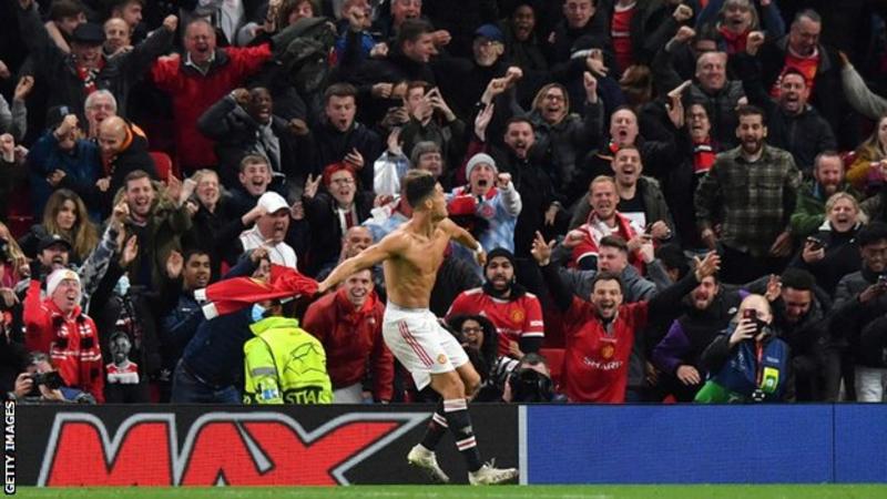 UCL: Ronaldo scores in 95th minute as Man Utd beat Villarreal ...