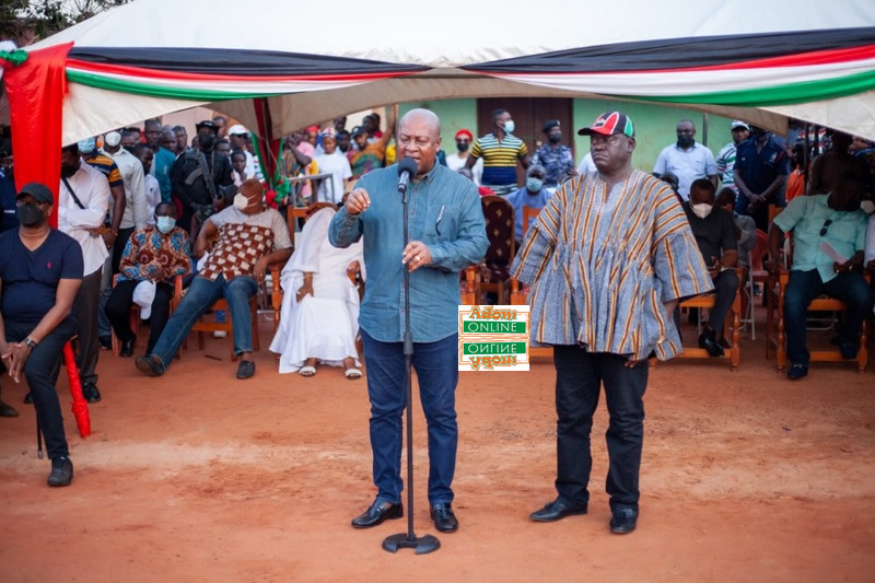Mahama's promise to NDC supporters who had accident in November ...