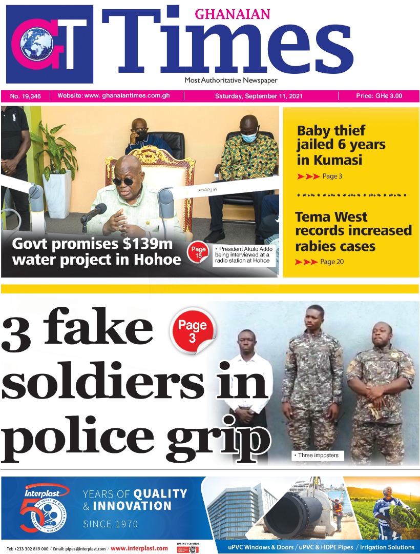 The Weekend's Newspaper Headlines - Adomonline.com