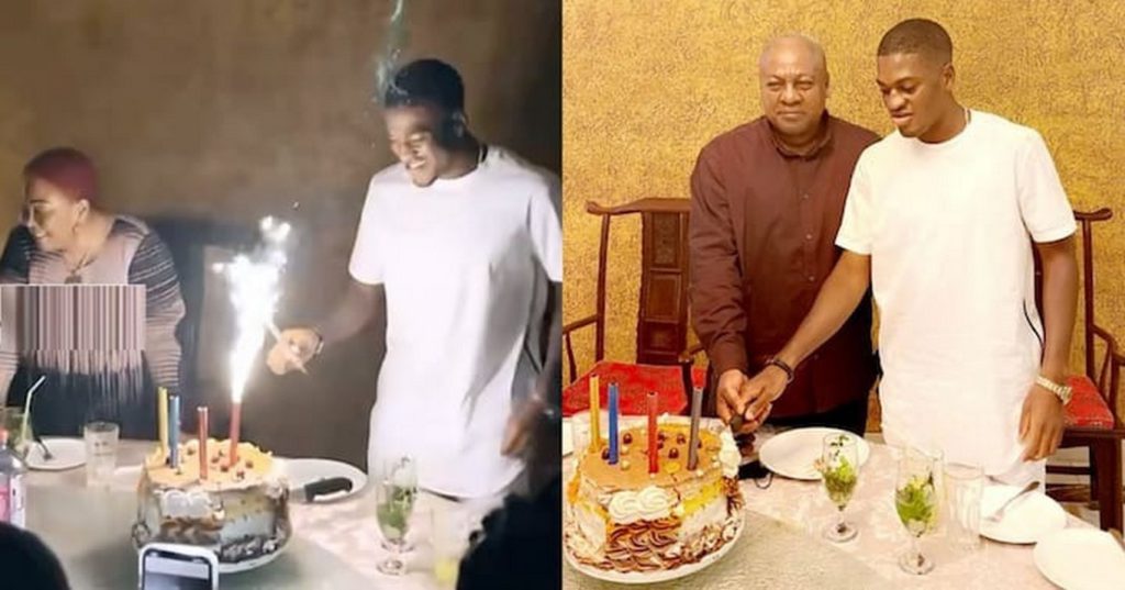 Mahama’s son marks birthday in style [Videos] - Adomonline.com