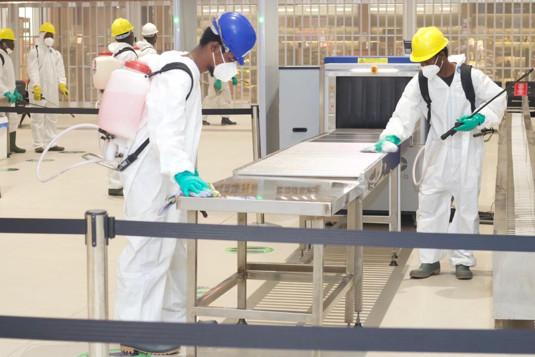 COVID-19: Continuous disinfection of airports builds resilience ...