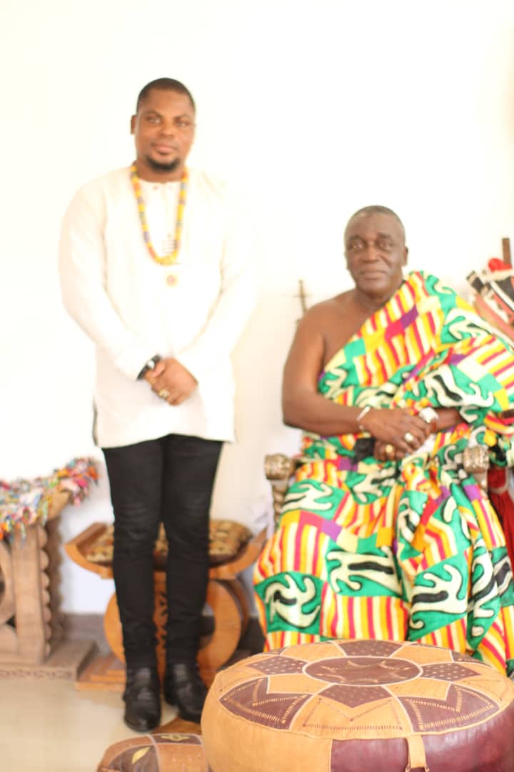 Nana Kobina Nketsia V, Omanhene of Essikado accepts the Honour of RoCHA ...