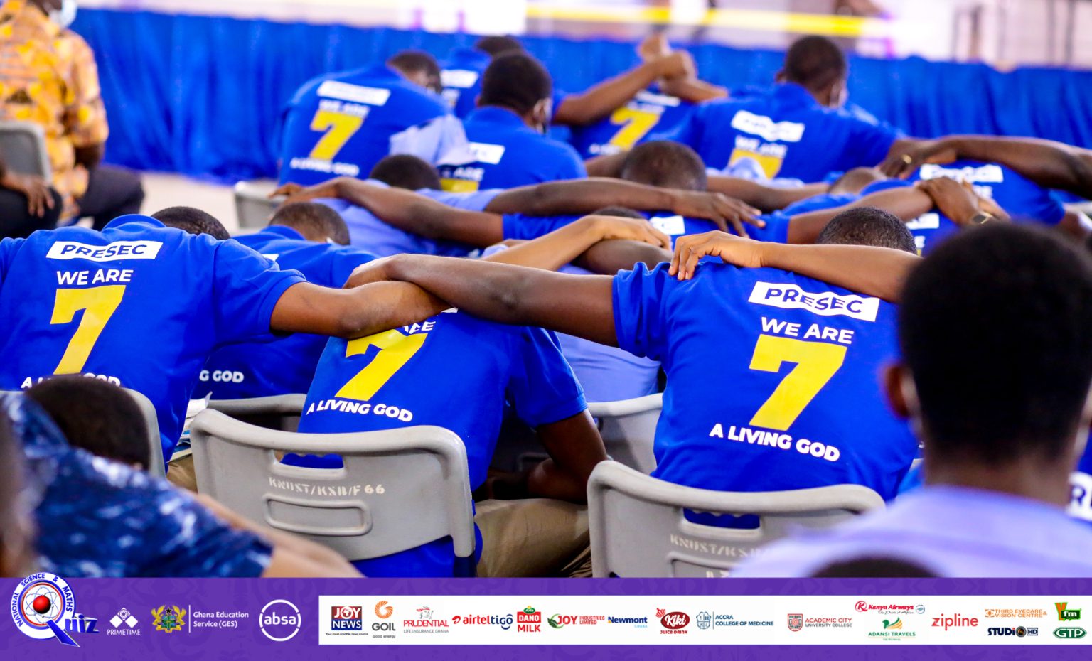 NSMQ 2021: Presec-Legon holds joint prayers for contestants ahead of ...