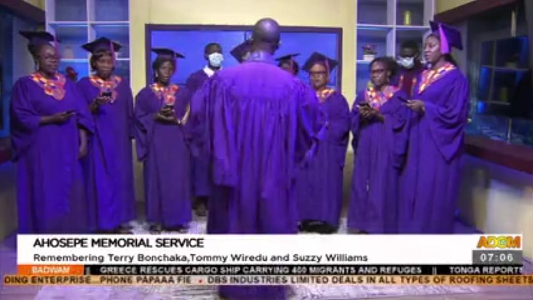 Adom TV's Ahosepe celebrates Terry Bonchaka, Suzzy Williams and Tommy ...