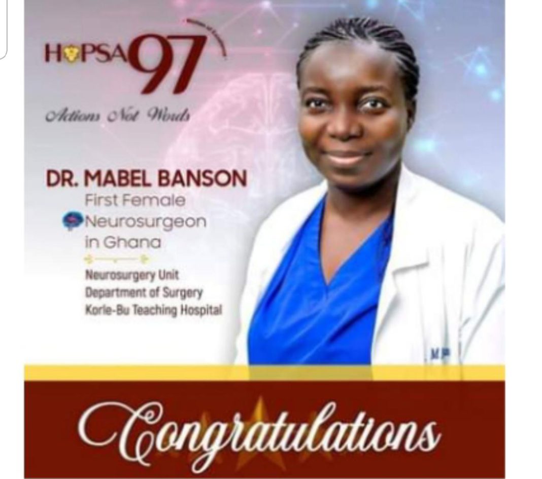 Meet first female neurosurgeon trained in Ghana - Adomonline.com
