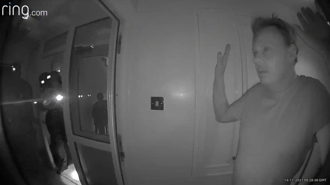 Doorbell Captures Moment Armed Police Raided Wrong House Adomonline