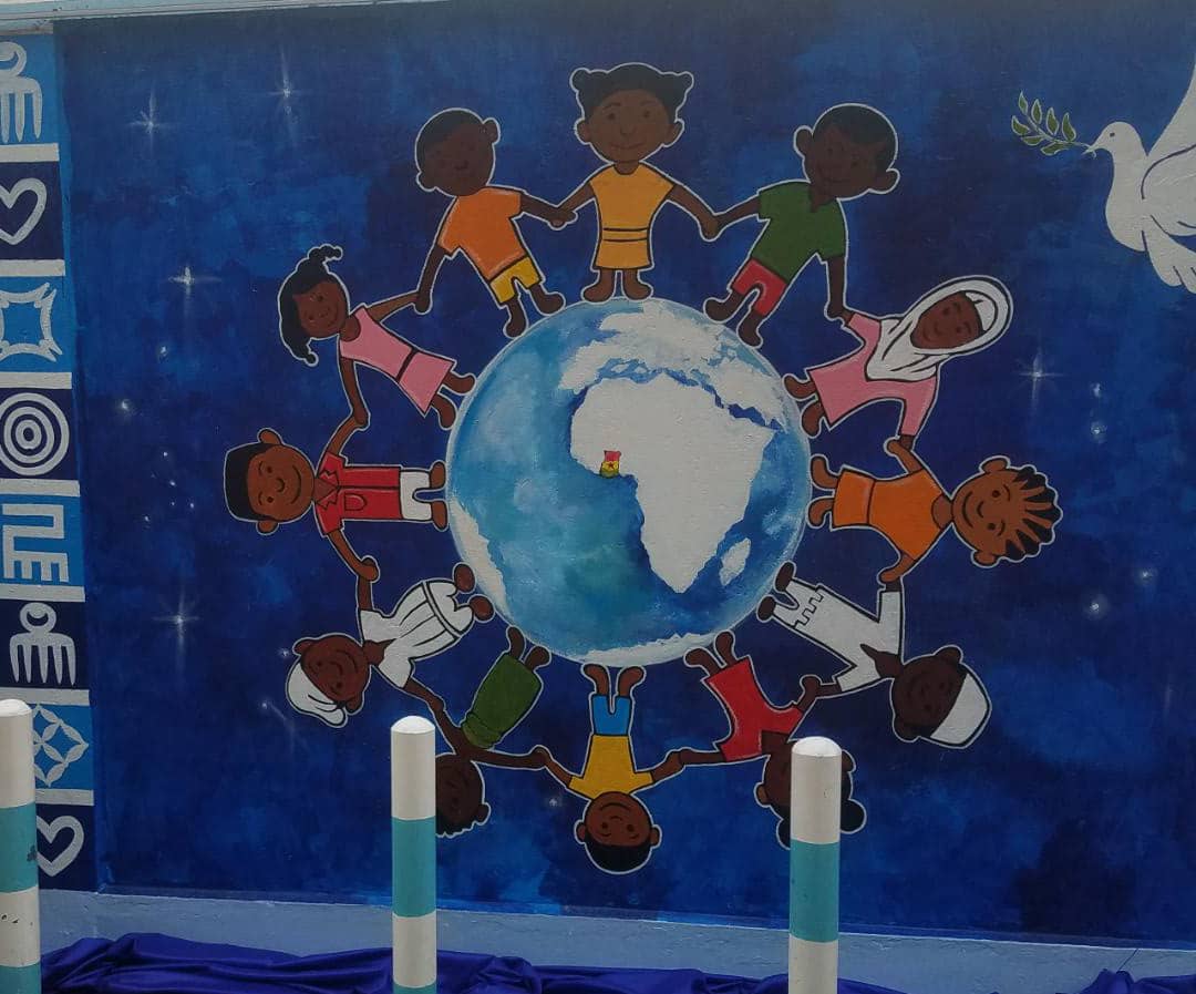 World Children's Day: UNICEF unveils new mural designed by pupils ...