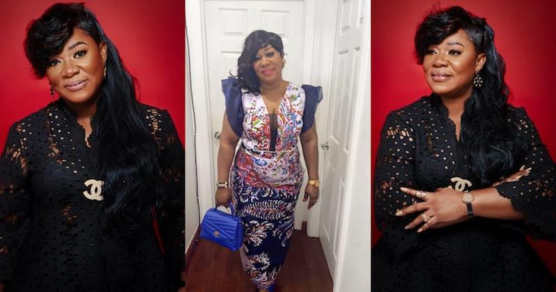 Latest photo of Efia Odo's mother causes stir on social media ...