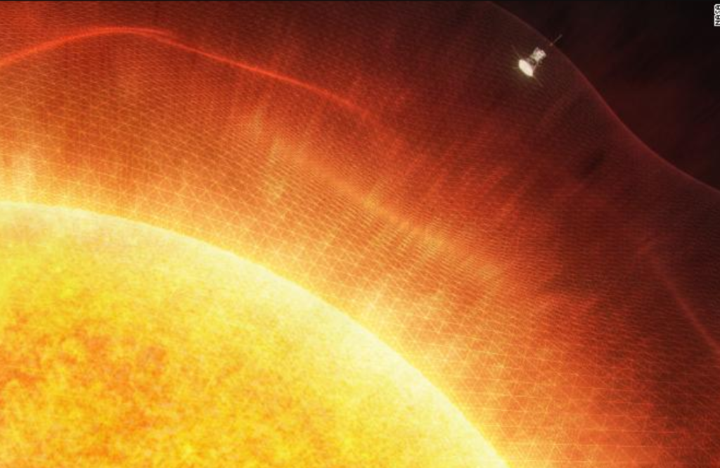 NASA spacecraft 'touches' the Sun for the first time ever [Photos ...