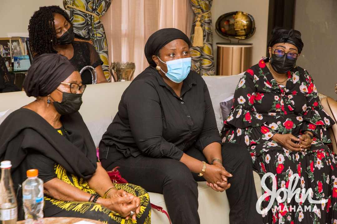 Chief Imam, others mourn with Mahama [Photos] - Adomonline.com