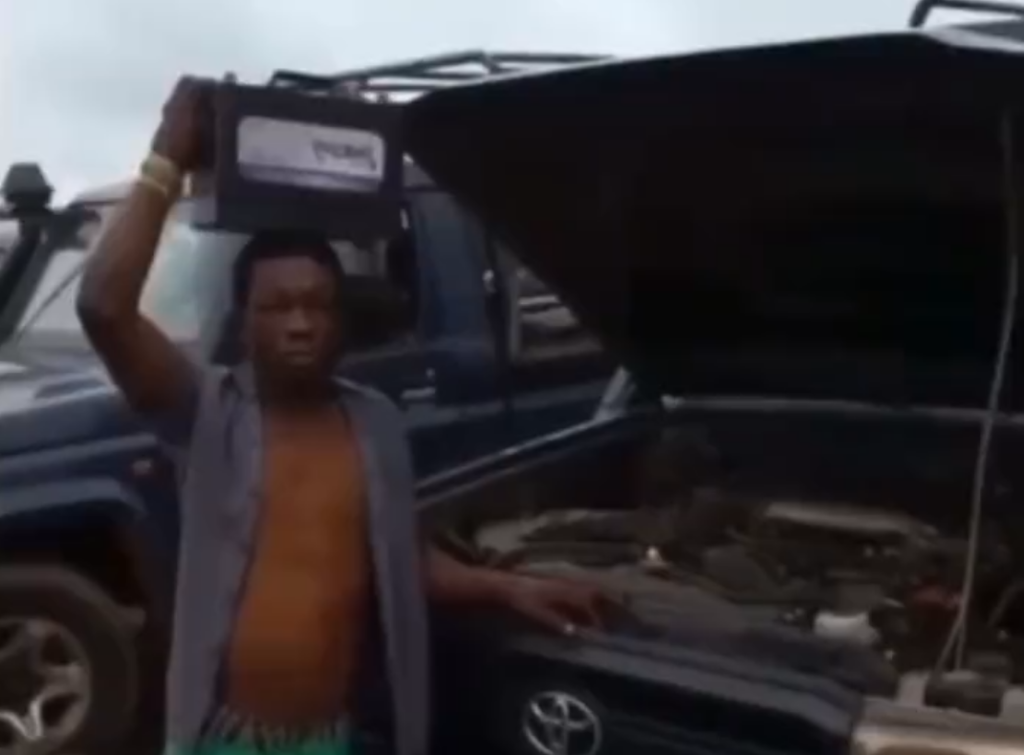 Notorious thief caught after stealing police car battery [Video ...
