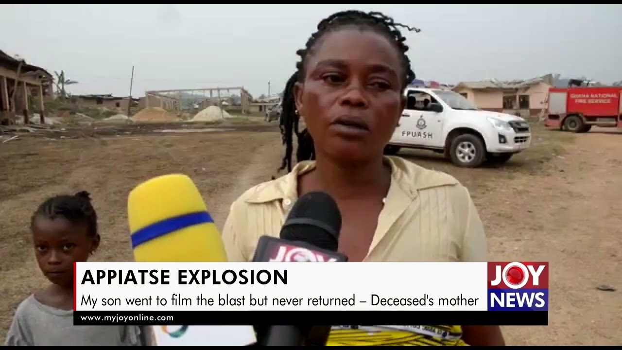 My son went to film Apiate explosion – Bereaved mother recounts ...