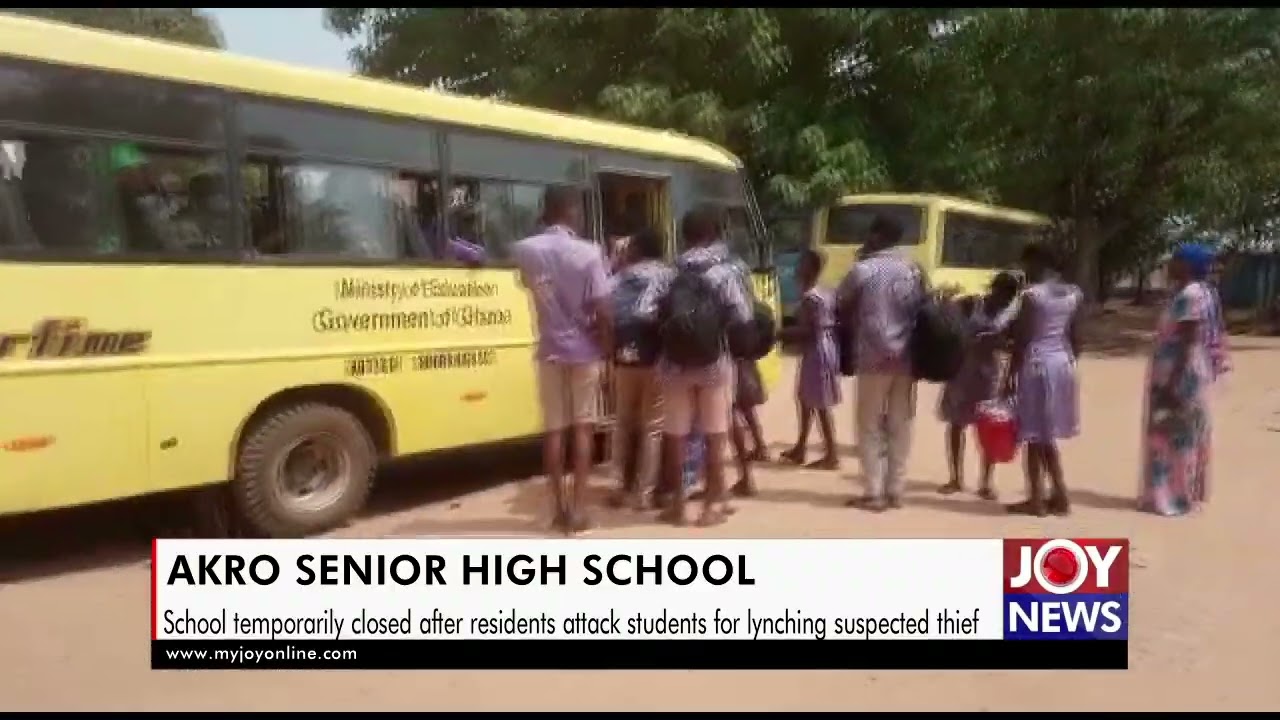 Akro SHS closed down following residents-students clashes - Adomonline.com