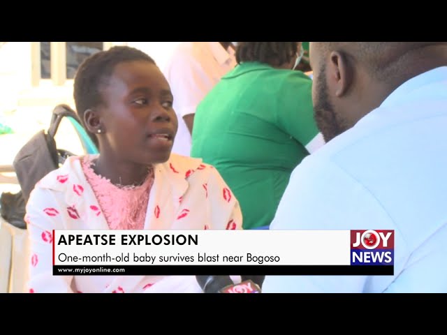 One-month-old baby survives Apiate explosion - Adomonline.com
