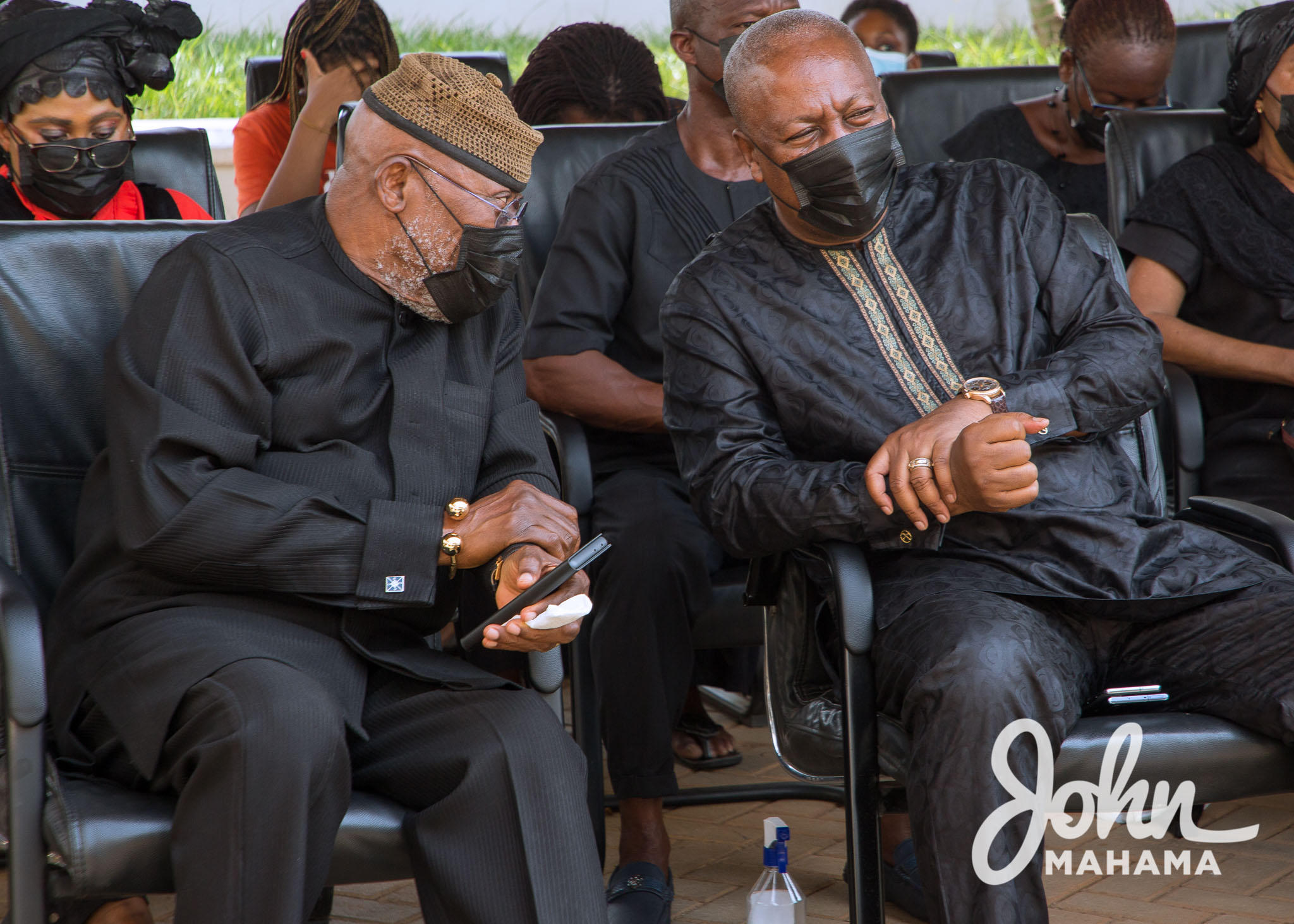 Bagbin, Jane Naana and other NDC gurus commiserate with Mahama [Photos ...