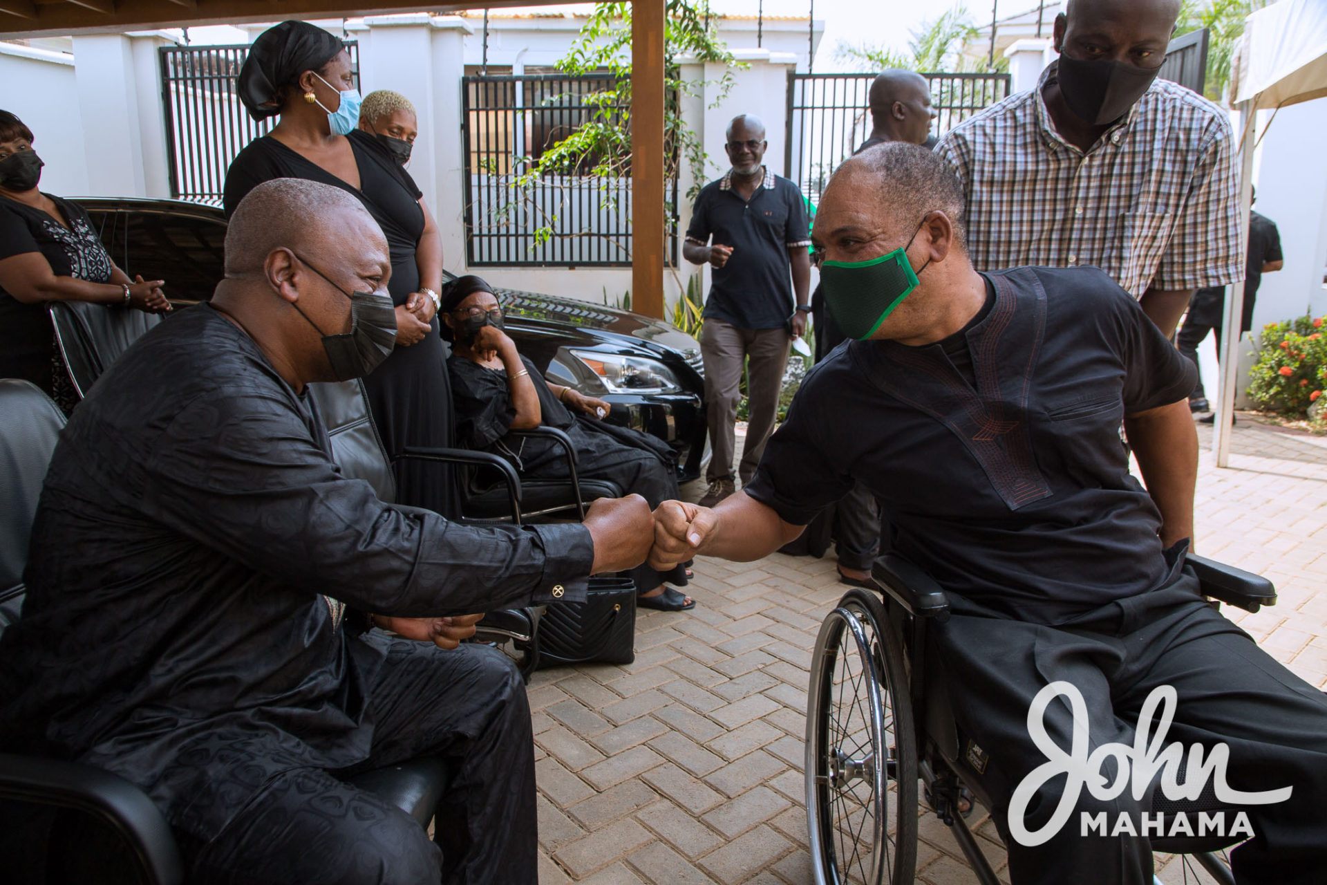 Bagbin, Jane Naana and other NDC gurus commiserate with Mahama [Photos ...